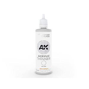 AK-Interactive 3rd Gen Thinner 100ml - Model Building Paints and Tools # 11500