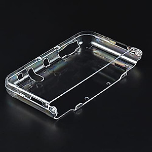 New 3DS XL Case - VSEER Ultra Clear Crystal Transparent Hard Shell Protective Case Cover Skin for New 2015 Nintendo 3DS XL LL - [Hinge Design]