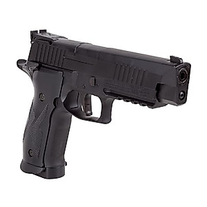 SIG SAUER X-Five CO2-Powered .177 Caliber Semi-Auto Black Air Pistol with 20rd Pellet Mag - CO2 Cartridges Not Included