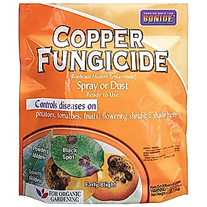 Bonide Copper Fungicide, 4 lb. Ready-to-Use Spray or Dust for Organic Gardening, Controls Common Diseases in Lawn & Garden