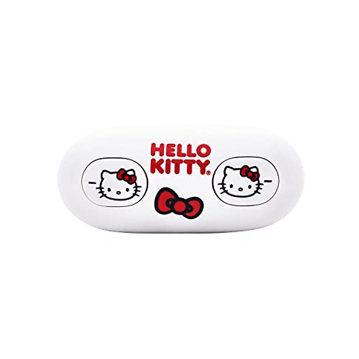 eKids Hello Kitty Bluetooth Earbuds with Microphone, Kids Wireless Earbuds with Charging Case for Ear Buds, for Fans of Hello Kitty Gifts and Merchandise