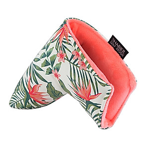 SHABIER Golf Putter Cover Hawaiian Style Design Headcover for Blade Golf Putter Head Cover