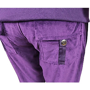 Yasumond Velour Tracksuit Womens 2 Pieces Joggers Outfits Jogging Sweatsuits Set Soft Sports Sweat Suits Pants