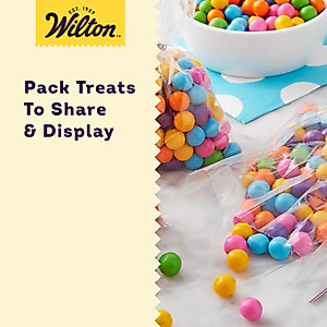 Wilton Party Bags 4"x9-1/2" (50/pkg-clear)