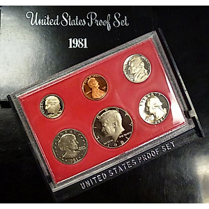 1981 S US Proof Set Original Government Packaging