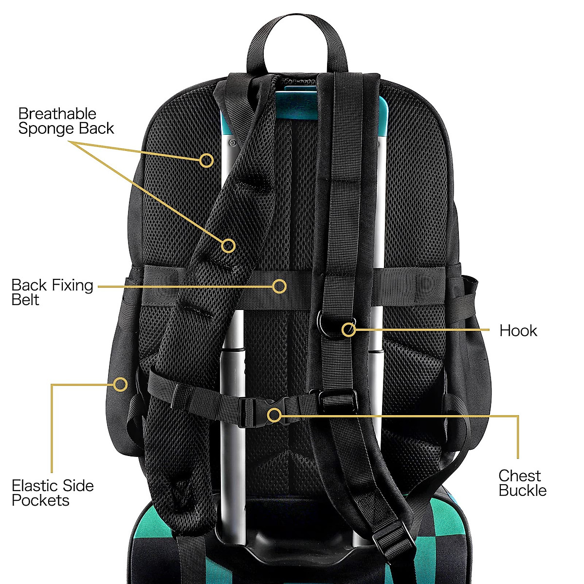 STEAMEDBUN Ita Bag Backpack with insert Pin Display Backpack for School Anime Cosplay