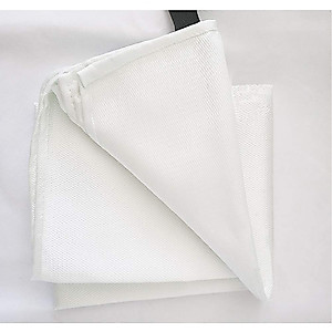 Fire Blanket Fire Guardian Blanket and Fire Blanket Fire Suppression Blankets for Kitchen, Bedroom, People- Energency Safety (40"x40") (White (4 Pack)