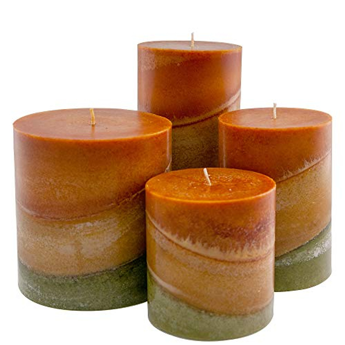 Wicks N More Autumn Leaves Scented Candle (3x4 Pillar)