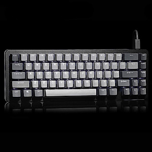 Drop ALT Mechanical Keyboard — 65% (67 Key) Gaming Keyboard, Hot-Swap Switches, Programmable Macros, RGB LED Backlighting, USB-C, Doubleshot PBT, Aluminum Frame (Kaihua Box White, Black)