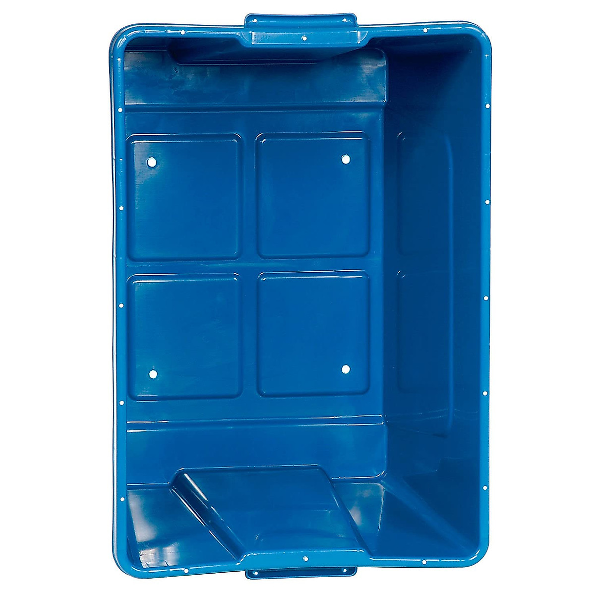 Global Industrial 18 Gallon Recycling Bin, Blue, Plastic
