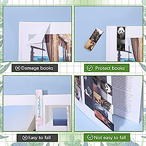 30 Pieces Cute Wild Animal Bookmarks for Book Lovers, Magnetic Bookmarks for Boys Girls Magnet Page Clip Marker Multiple Patterns for Kids Students Reading School Library Supplies