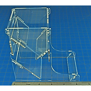 LITKO Dice Tower | Dice Roller | Dice Tumbler | Dice Boot | TTRPG | Board Games (Black)