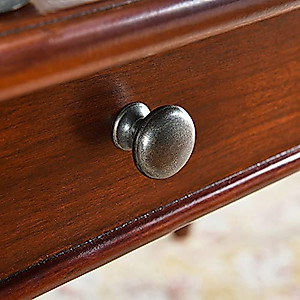 JESONVID Solid Wood Dining Table with Drawer, 67.3" Kitchen Dining Room Tables Mid Century Style 6-8 Person Natural Cherry Wooden Rectangle Extension Farmhouse Rustic Table Furniture,CCZ1533