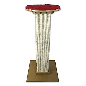 SmartCat Perch for The Ultimate Scratching Post, Color-RED