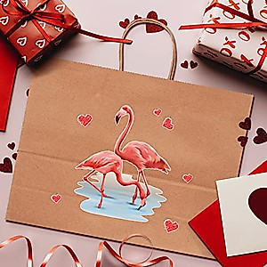 Eupako 16x6x12 Paper Bags, Brown Large Paper Bags with Handles Bulk, Kraft Grocery Bags, Paper Shopping Bags, Merchandise Bags, Retail Bags (Pack of 50)