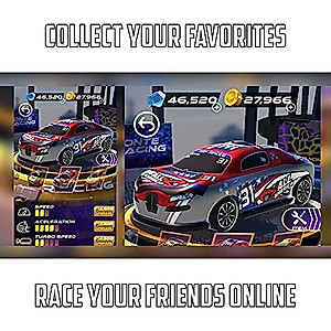 Golden Wheel 24 Race Cars Pack - 1:64 Vehicles Die-cast Metal Mini Pull Back Cars Set with 1 Black Road & Free Online Games - 2022 Hot Toy Birthday Party Gift for Kids Ages 3+ Years Old