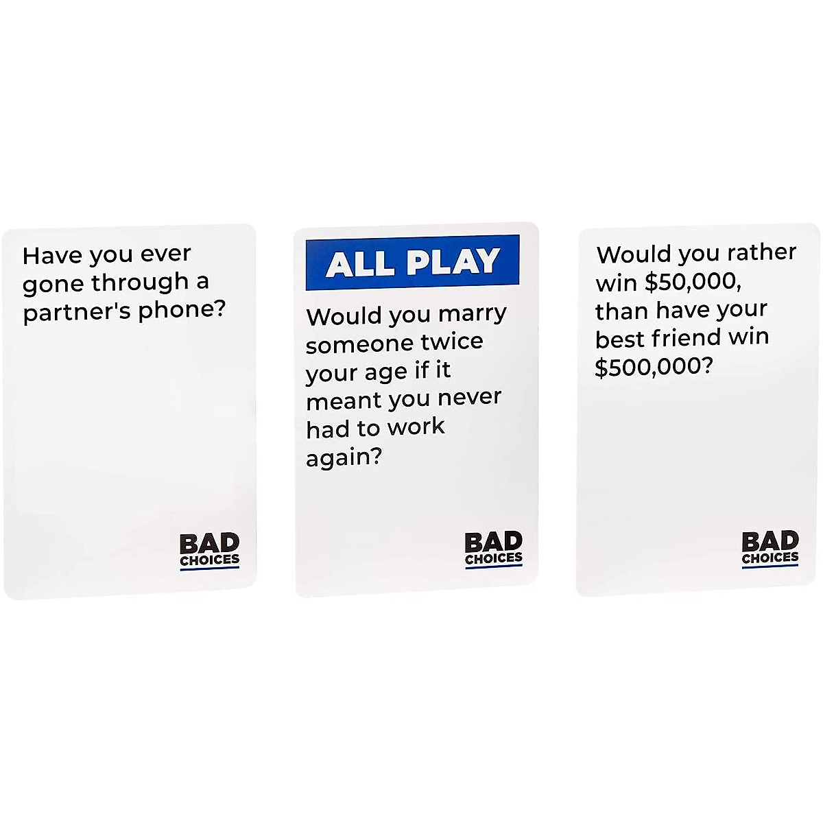 BAD CHOICES Party Game + After Dark Edition Set - Hilarious Adult Card Game for Friends, Fun Parties and Board Games Night with Your Group