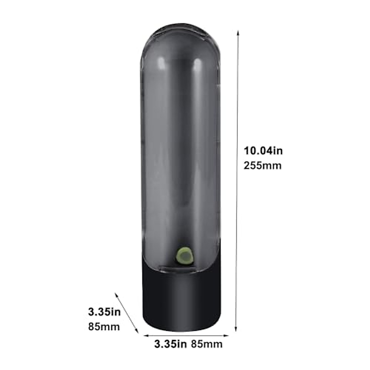 Fresh Herb Keeper, Vanilla Keep-Fresh Cup, Herb Storage Container Keeps Greens of Fresh Vegetable Preservation Bottle for Storage Cilantro, Mint, Asparagus, Keeps Greens Fresh