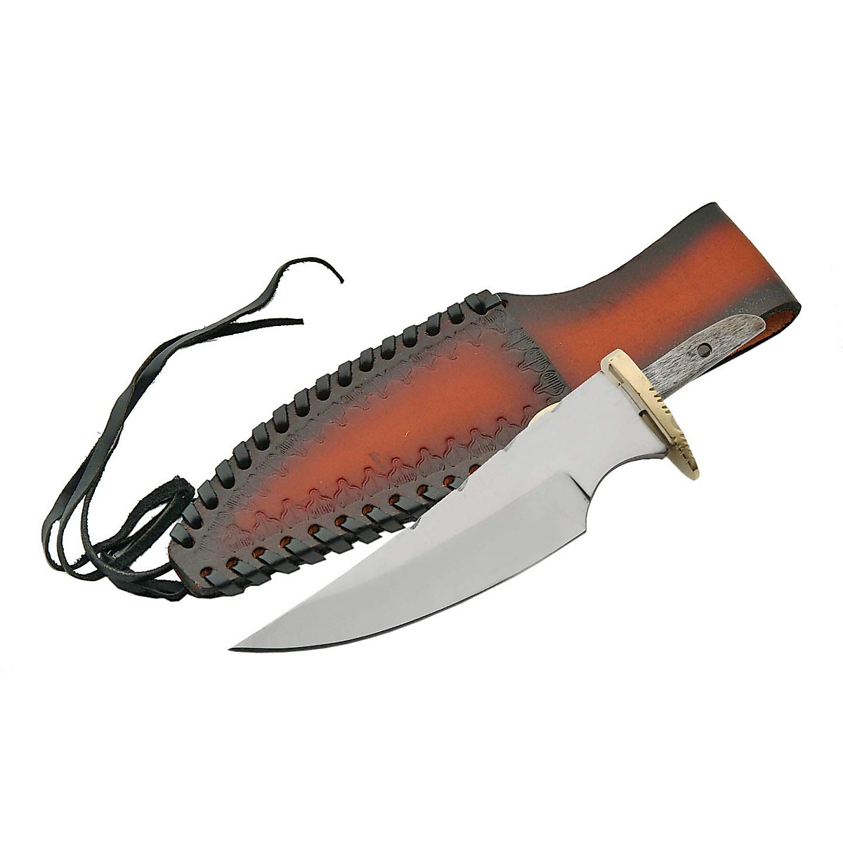 Szco Supplies Hunting Knife with Sheath and 6.25-Inch Blade