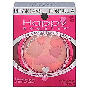 Physicians Formula Happy Booster Glow and Mood Boosting Blush, Natural, 0.24 oz.