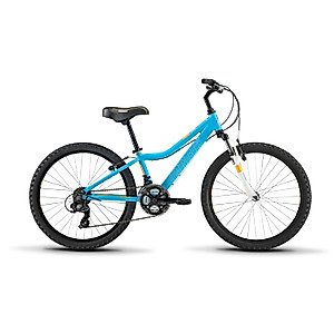 Diamondback Bicycles Lustre 24 Youth Girls 24" Wheel Mountain Gike, Blue