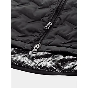 Columbia Women's Delta Ridge Long Down Jacket, Black, Large