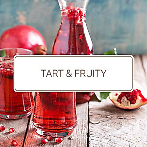 Monin - Pomegranate Syrup, Tart and Sweet, Great for Cocktails and Teas, Gluten-Free, Non-GMO (1 Liter)
