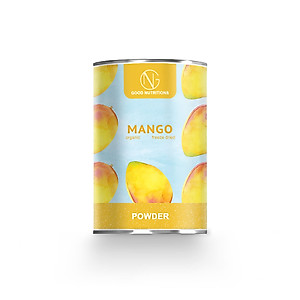 Good Nutritions® Mango Powder – freeze-dried| Organic | Vegan| without additives| Smoothie, Smoothie Bowl, Yogurt, Dessert, Granola, 4.23 Oz (120g)
