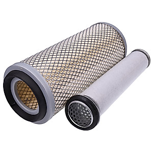 LSSOCH New Inner & Outer Air Filter Set 1040178M91 1026131M91 Compatible With Massey Ferguson Tractor 150 165 175 180 50A 50F 50H