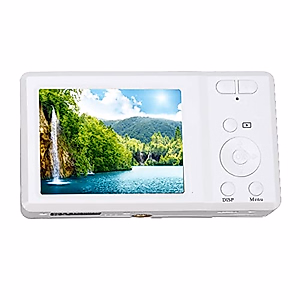 Autofocus Digital Camera, Point and Shoot Flash 56MP 4K 20X Camera High Definition for Travel (Silver)