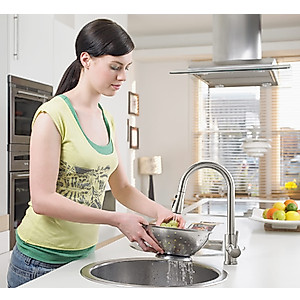 Kitchen Faucet with Pull Down Sprayer Multitask Mode Single Handle High Arc Pull Out Kitchen Sink Faucet Offers Efficient Cleaning for RV, Laundry, Bar