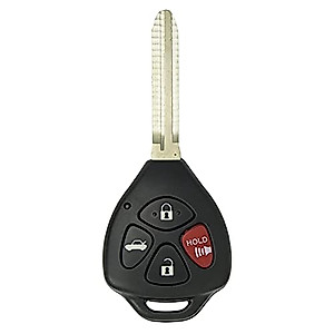 Keyless2Go Replacement for New Keyless Entry Remote Car Key for Select Toyota Avalon Corolla Vehicles That Use GQ4-29T with 4D67 Chip