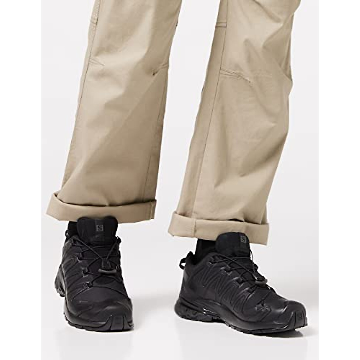 Salomon XA PRO 3D v8 Gore-TEX Trail Running Shoes for Men, Black/Black/Black, 9