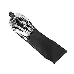 Rowzzi Grill Accessory BBQ Tool Storage, Barbecue Tool Foldable Carrying Storage Pouch, Picnic Protection Oxford Cloth Bag, Barbecue Accessories for Camping, Hiking, BBQs