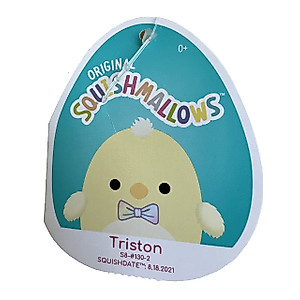 Squishmallows Official Kellytoy 8 Inch Soft Plush (Triston The Chick) - 08.2021