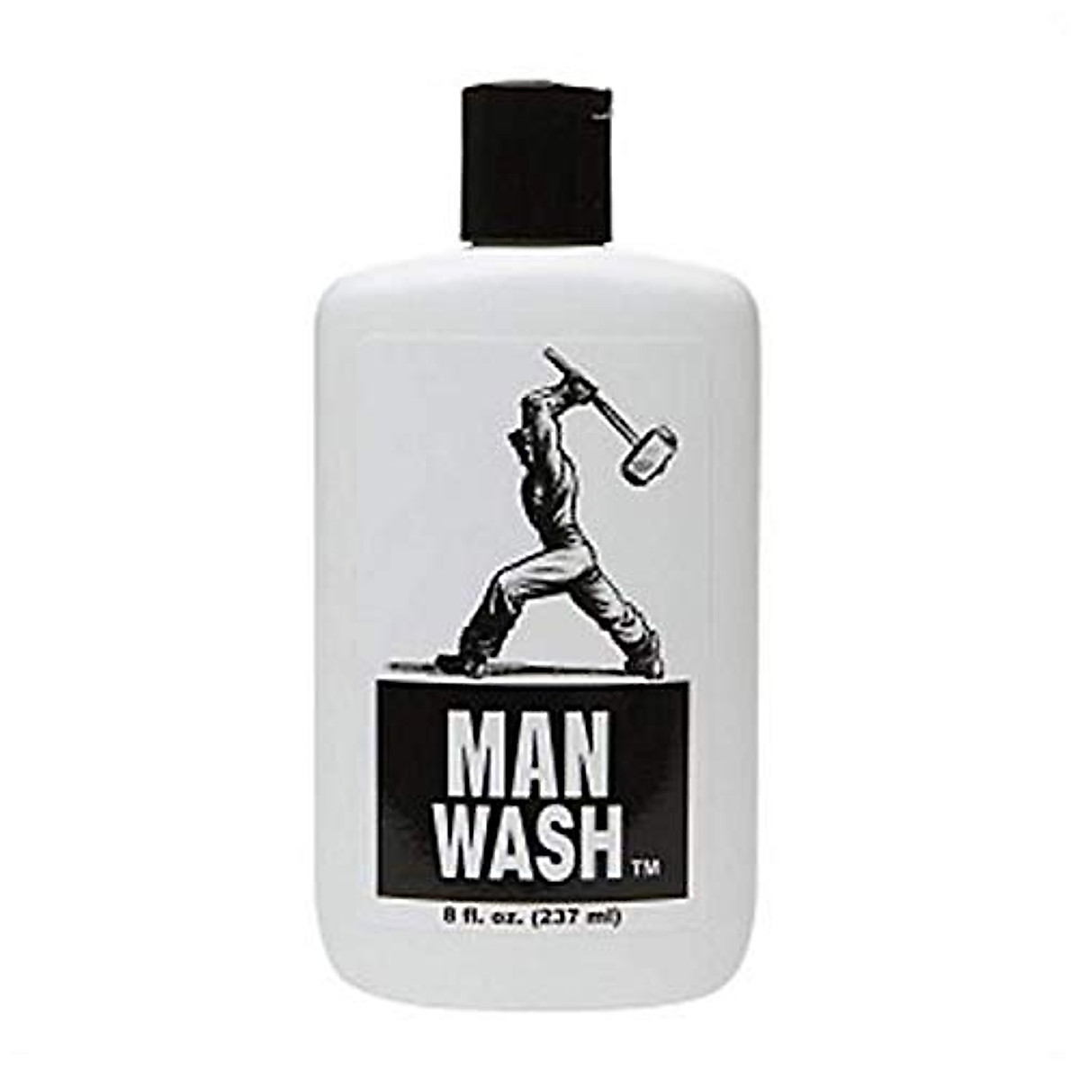Man Stuff Man Wash Beard Wash and All in One Mens Body Wash and Shampoo | Cleanses and Softens | Natural Hydrating Ingredients | Vegan Beard Wash for Men | Paraben Free | Beard Care Gift (8 oz)