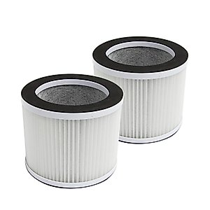 PUREBURG Replacement Filter Compatible with RIGOGLIOSO GL-2109 GL2109 & SimPure P03 Snorda KJ45G-P03 Air Purifiers,2-Pack H13 HEPA 3-Stage Filtration Activated Carbon