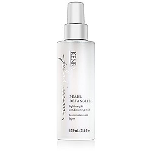 Kenra Platinum Pearl Detangler | Lightweight Conditioning Milk | Adds Moisture & Slip | Effortless Detangling & Manageability | Thermal Protection Up To 450F | All Hair Types | 5.4 fl. oz