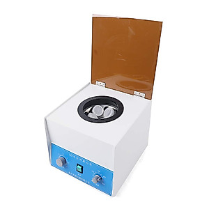 LD-4 Electric Lab Benchtop Centrifuge, 4000RPM 4 Tubes x 100ml Centrifuge Machine with Timer and Speed Control for Lab