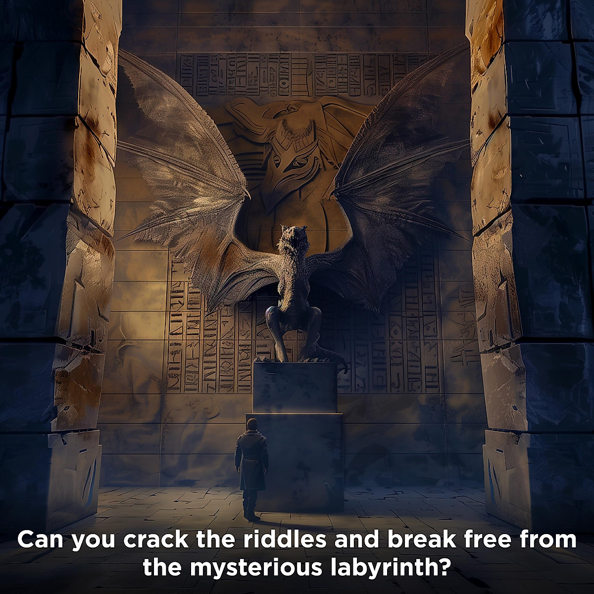 EXIT: The Cursed Labyrinth | Exit: The Game - A Kosmos Game | Family-Friendly, Card-Based at-Home Escape Room Experience for 1 to 4 Players, Ages 10+