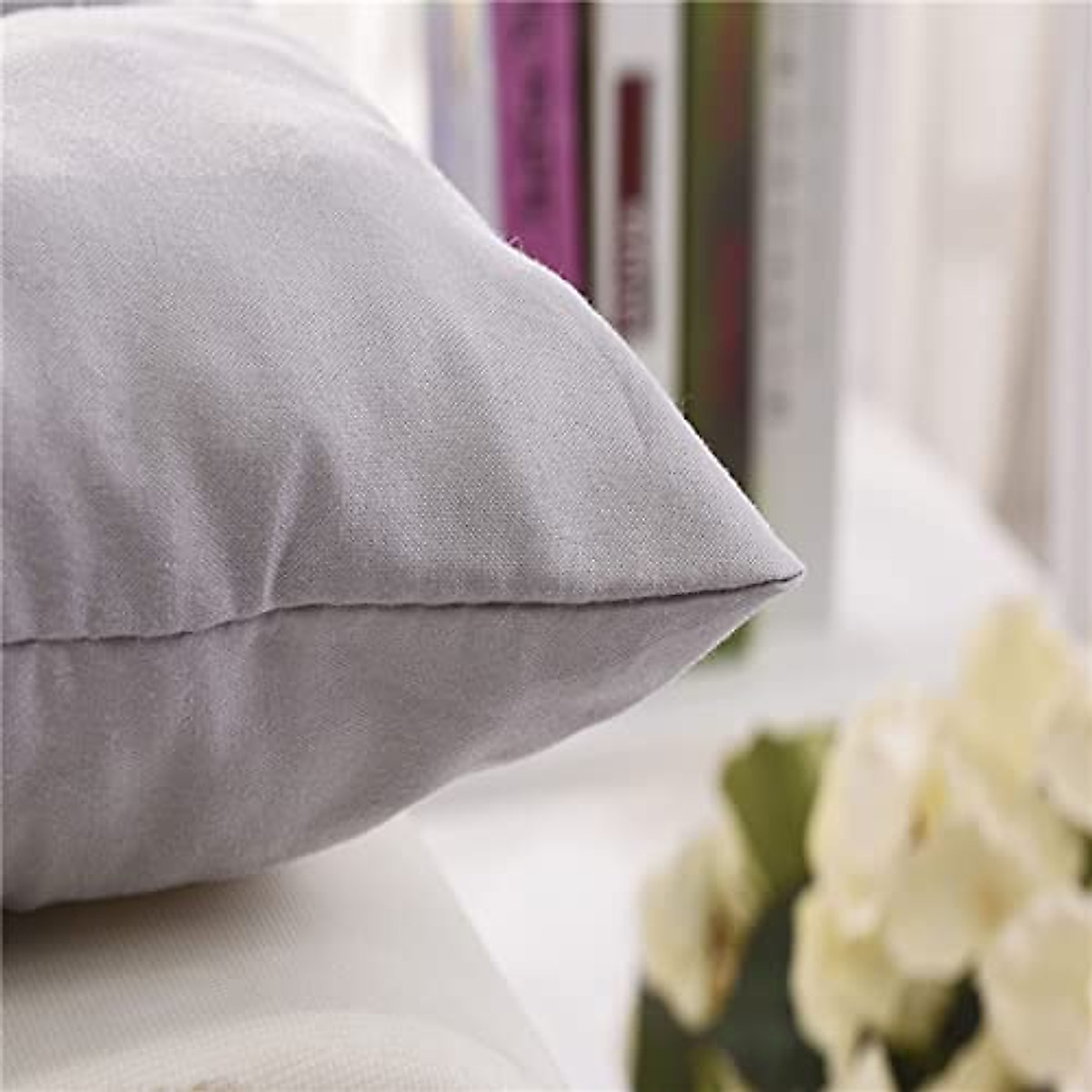 Square Chair Pads Chair Seat Cushions Set of 2 Tie-On Seat Pad Chair Cushion Chair Mats for Garden Patio Kitchen Dining Home Kitchen Office,40*40cm,Orange