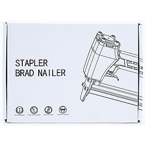 Woodpecker N7116 22 Gauge Pneumatic Upholstery Staple Gun, 3/8-Inch Crown Air Power Fine Wire Staple Gun, 1/4-Inch to 5/8-Inch Leg Length 71 Series Upholstery Stapler for Fabric, Upholstering