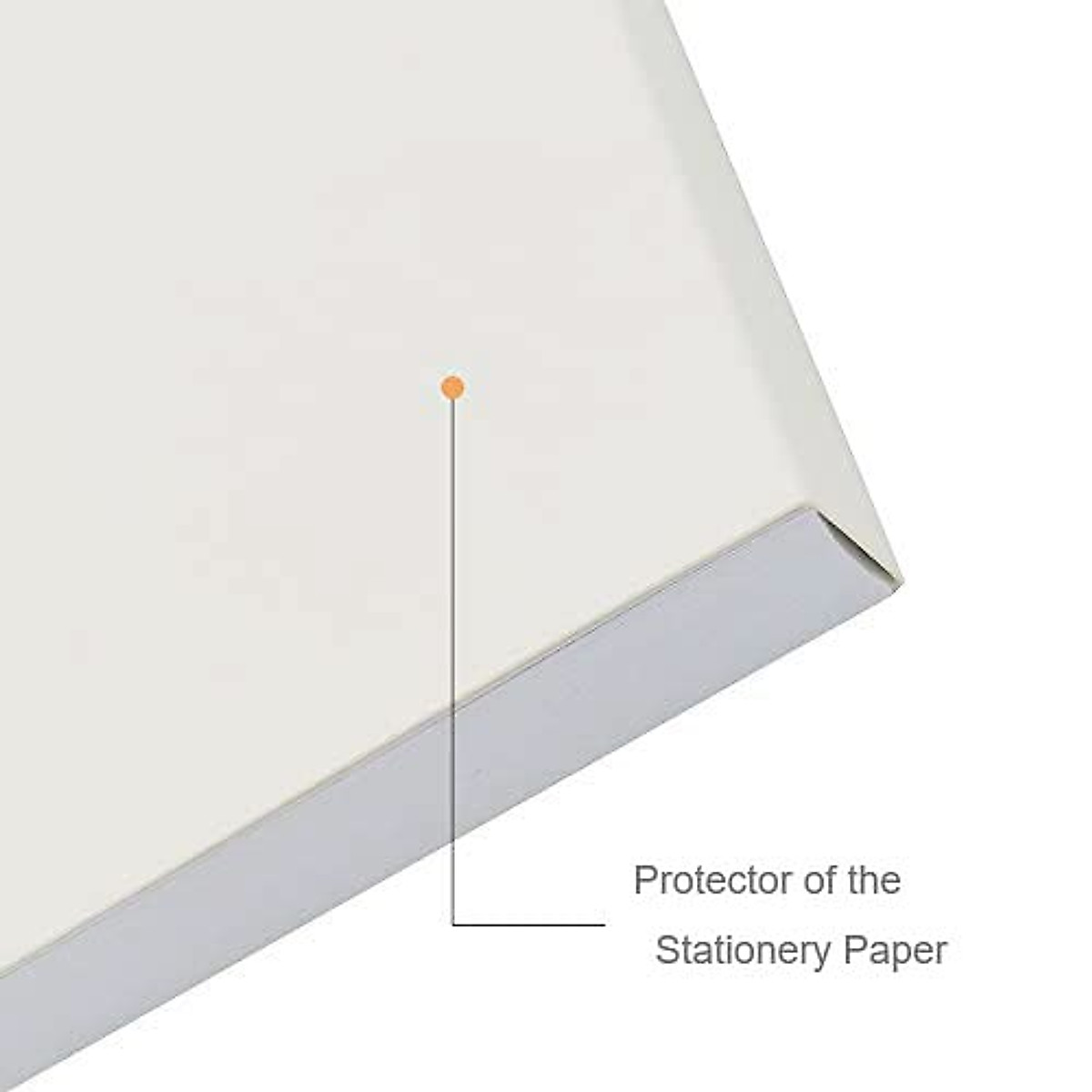 Loose Leaf Paper, Stationery Writing Paper, Greenery Letterhead Paper 8.5 x 11 Inches, 100 Sheets, Elegant Writing Paper, A4 Unpunched Refills Paper for Ring Binder/Discbound, Decorative Printer Paper