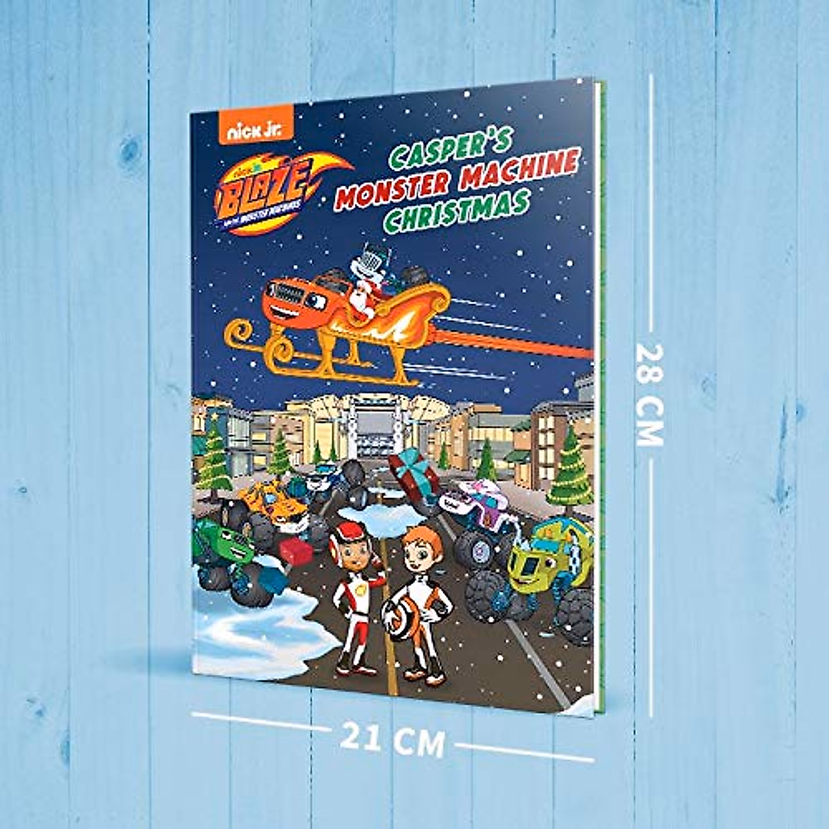 Blaze and The Monster Machines Personalized Book: Your Child's Monster Machine Christmas (Large Softback)