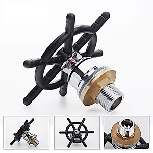 Professional Cup Washing Machine Table Glass Rinser Stainless Steel Bar Automatic High Water Pressure Cup Washer Sprayer Glass Rinser Head (Type 1)