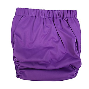 Incontinence Protection Nappies, Breathable Reusable Good Water Absorption Adult Cloth Diaper for Home for Hospital(Large Size)