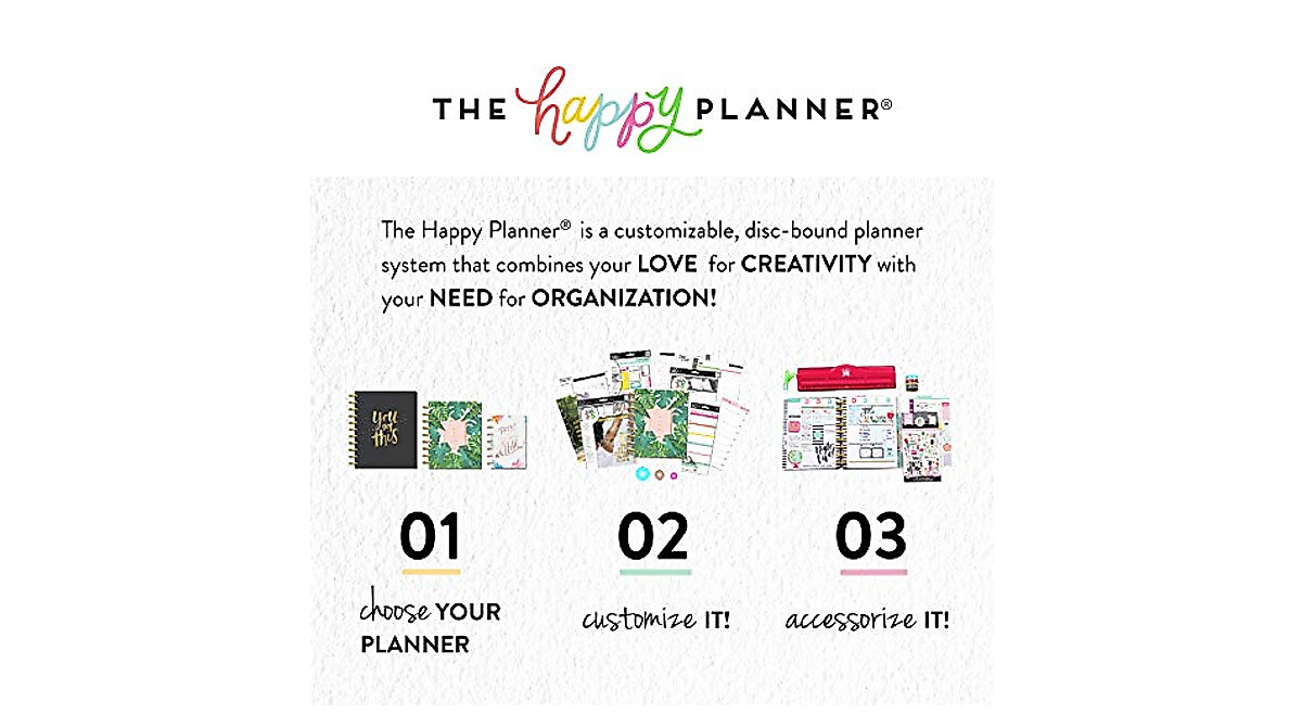 Best Year Ever Happy Planner Kit - Undated 12-Month Organizer