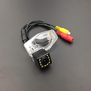 for Honda Odyssey/Crosstour/CR-V 2007~2010 Car Rear View Camera+12LED Back Up Reverse Parking Camera/Plug Directly