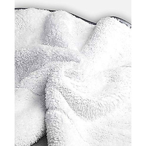 Adam's Double Soft Microfiber Towel - Premium Quality Microfiber Polishing Towel with Scratch-Free Satin Edge - Buff Away Polishes & Car Wax with Ease (2 Pack)