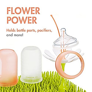 Boon Lawn Countertop Baby Bottle Drying Rack - Includes Twig and Stem Accessories Bundle - Multicolored - Baby Essentials - 3 Count